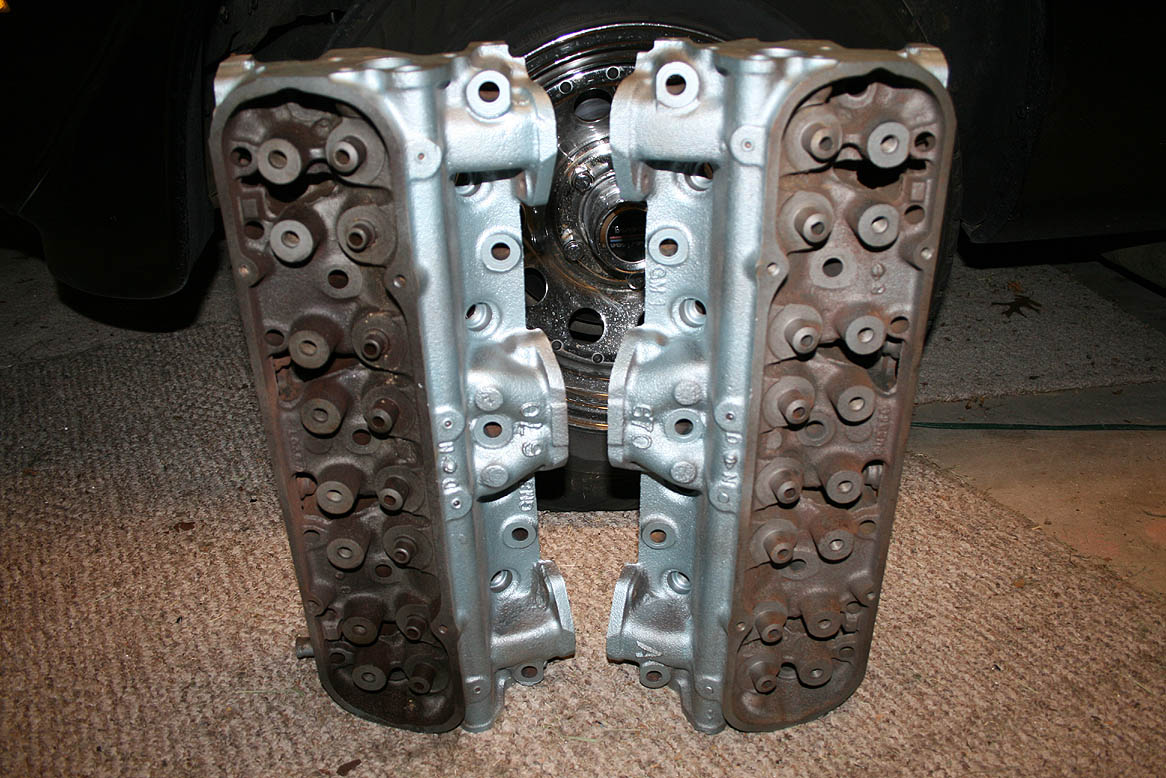 Here is what the heads will look like after they are ported and polished: